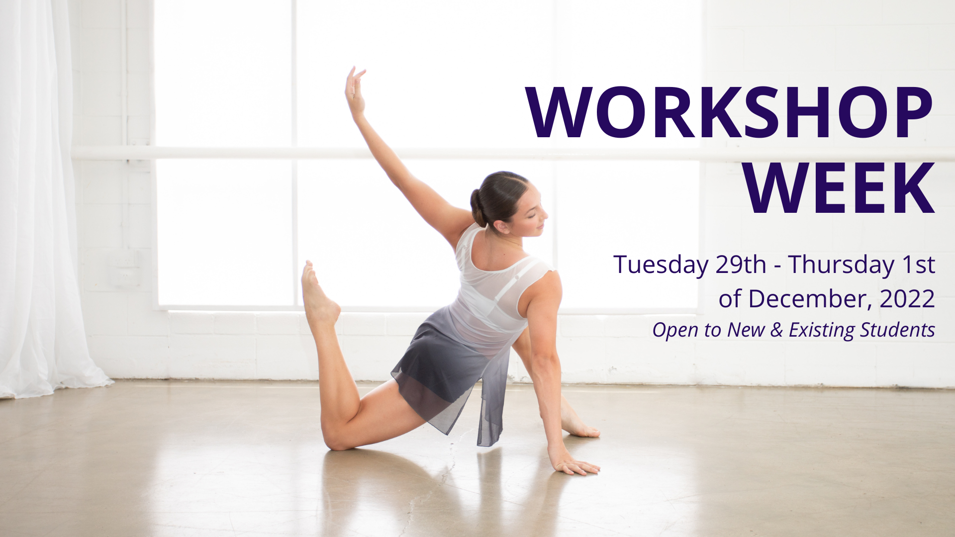 Workshop Week 2022 Timetable – Coastal Dance